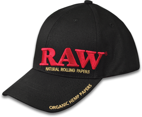 RAW | Black Classic Brim Cap – Wild Leaf