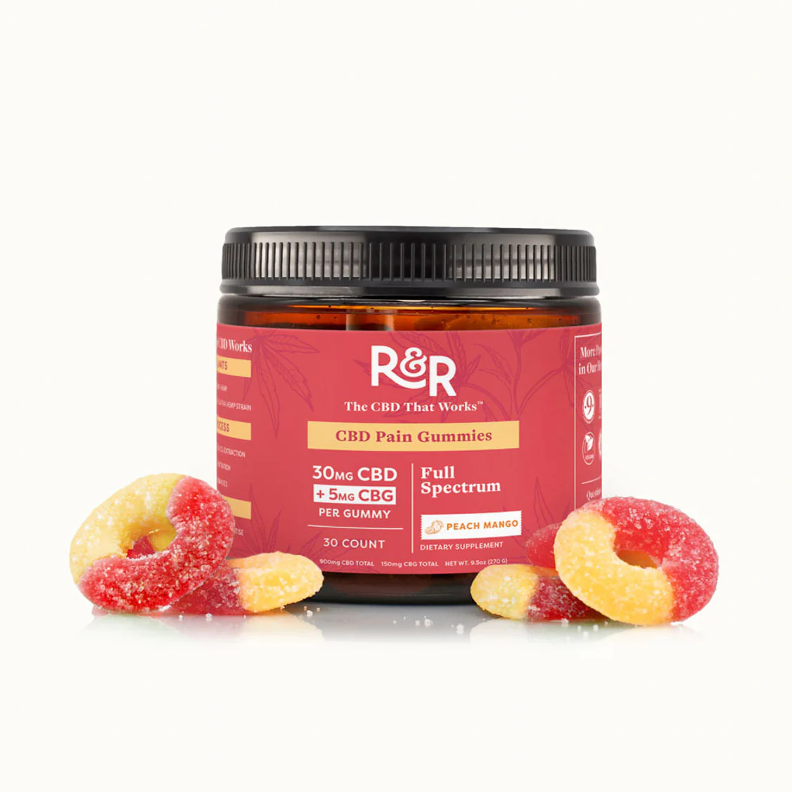 R&R | Full Spectrum Pain Gummies – Wild Leaf